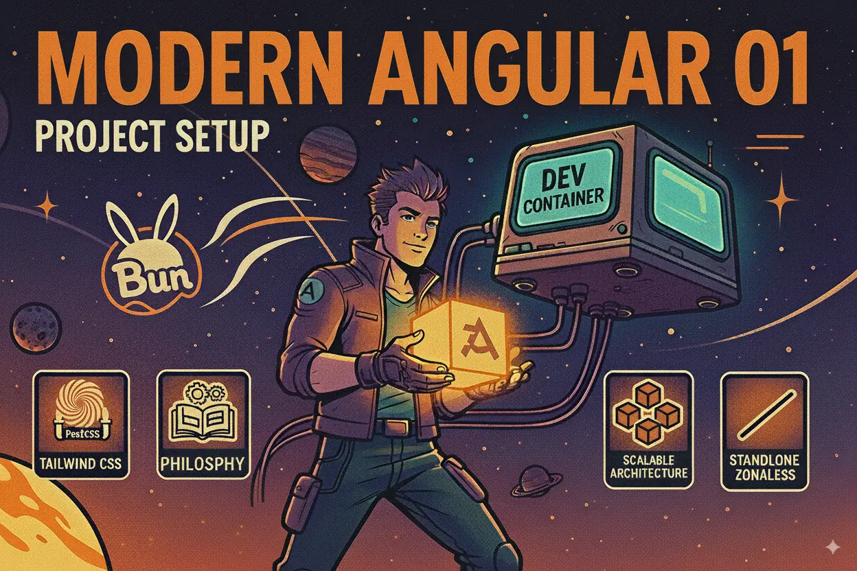 Modern Angular 01 - Project Setup